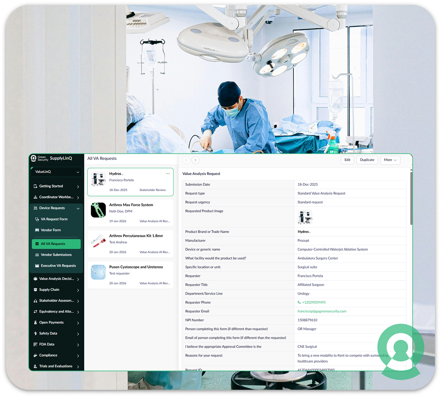 Green Security | Vendor Credentialing and Access Management.
